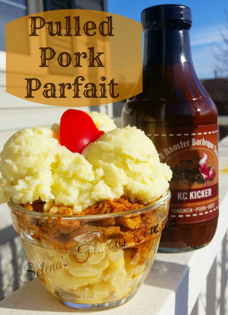 Pulled Pork Parfait - The Dip Diva Dishes